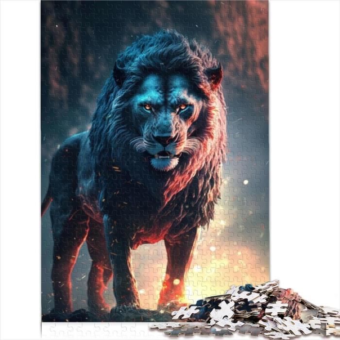 Puzzle Pour Enfants Grand Lion Puzzles De 1000 Pièces Pour Adultes ...