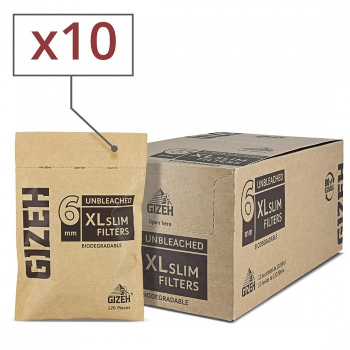 Filtres gizeh pure xl slim x 10 - Cdiscount Au quotidien