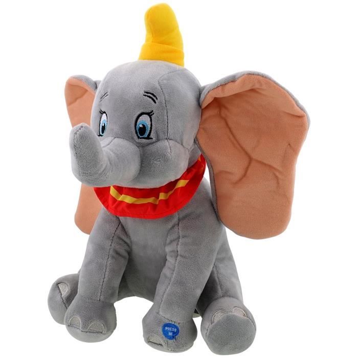 Peluche - GUIZMAX - Dumbo l'éléphant - 30 cm - Multicolore - Disney Princesses - Cdiscount Jeux ...