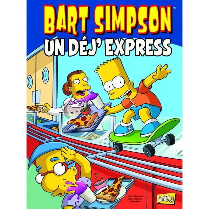 Bande dessinée - Jungle - Bart Simpson - Un dej'express - Groening Matt ...