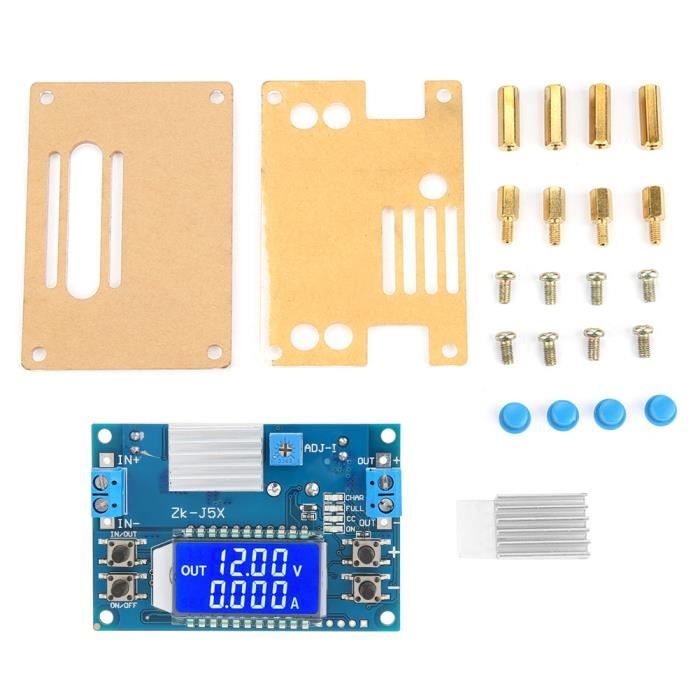 Module abaisseur de tension - courant constant réglable numérique d'affichage LCD DC-DC 5A ...