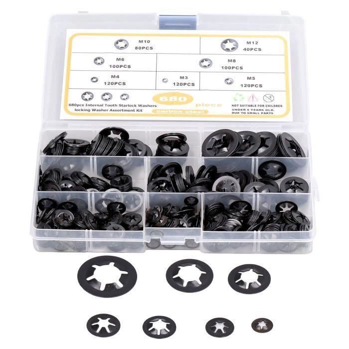Rondelles plates Starlock Kit d'assortiment de Rondelles Starlock ...
