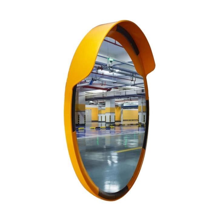 Miroir Convexe De Sécurité Pour Allée - 60 Cm - Grand Angle Visible 