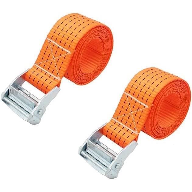 Sangles d’arrimage Lot de 2 Sangles d'arrimage de 3 m avec Boucle à ...