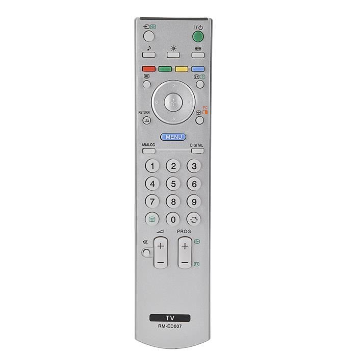Télécommande TV de remplacement pour Sony RM-ED007 - Cdiscount TV Son Photo