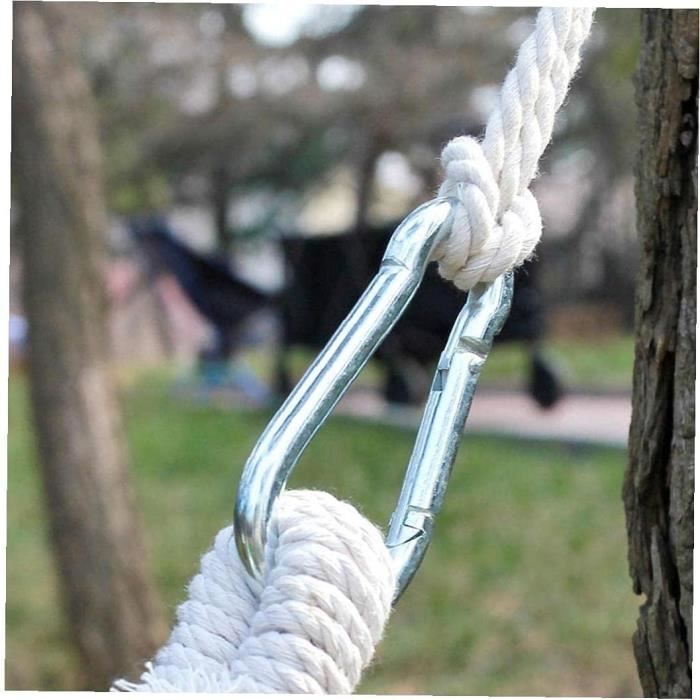 Arbre Balancez Sangles Hamac Coton Suspendu Corde Balançoire Réglable ...