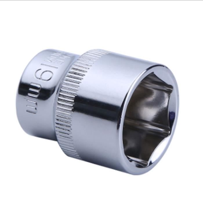 17mm - Clé à douille à tête hexagonale de 3-8 pouces, clé à douille à ...