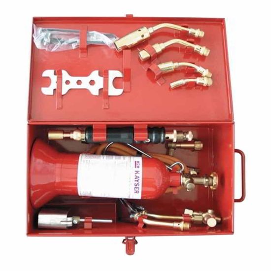 Installation de brasage tendre - KAYSER - Coffret en tôle d'acier ...