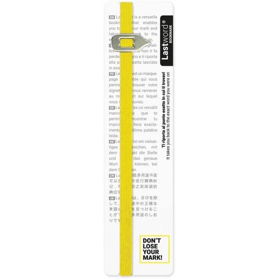 Lastword marque page original et élastique–cadeau original pour homme ...