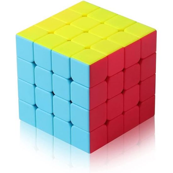 Cube de Vitesse 4x4 Speed Cube 60mm (Stickerless)[1036] - Cdiscount ...