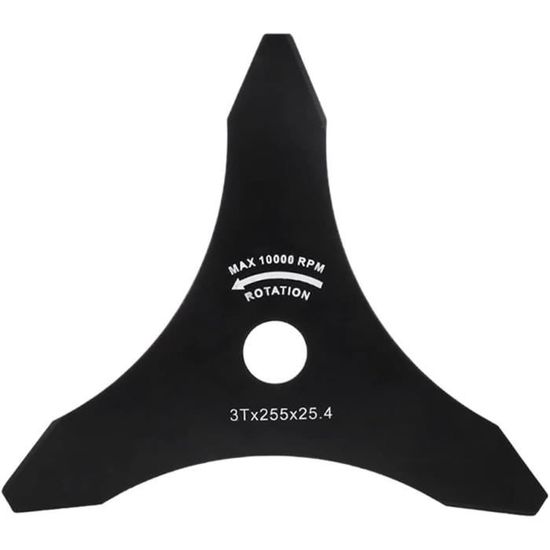 Lame De Débroussailleuse, Couteau De Débroussailleuse À 3 Dents, Avec Matériau En Acier À Haute ...