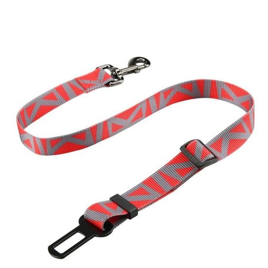 Adjustable Dog Car Seat Belt Nylon Pet Restraints Seat Belts Tether for ...
