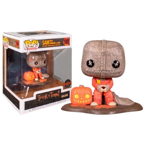 Figurine Pop Mégasize [Deluxe] Trick R Treat : Sam avec citrouille et ...