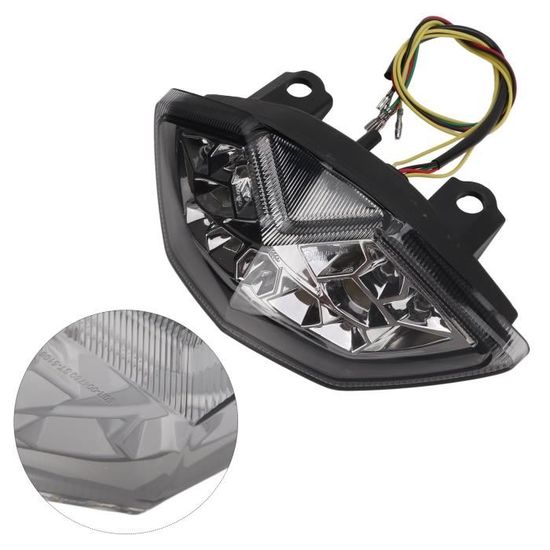 OMABETA Feu arrière de moto Feu arrière LED pour motos, étanche IP67 ...