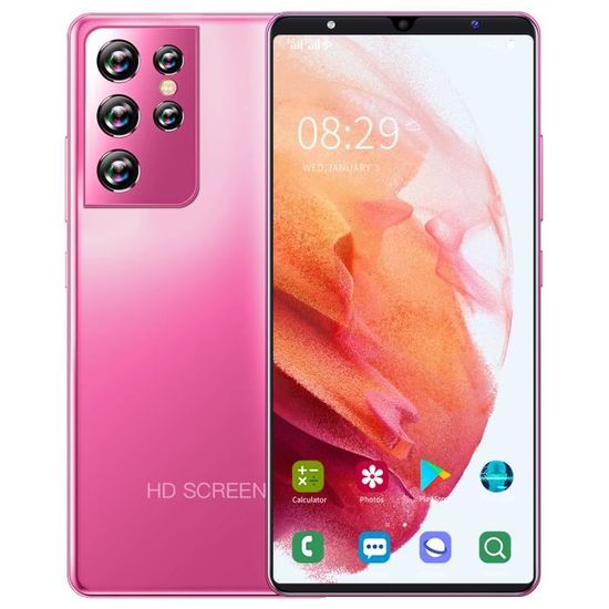 Smartphone S21 Ultra 5.0 pouces MTK6889 16+32MP 5000mAH Double carte ...