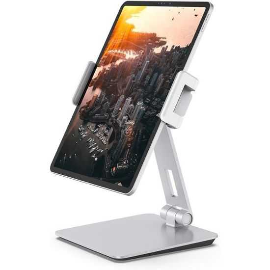 Support Ipad,Support Tablette Alliage D'Aluminium Robuste Réglable-Base ...