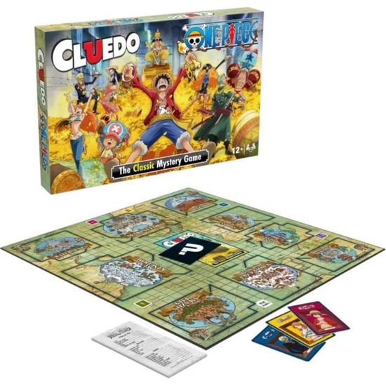 Jeu de détective social Cluedo One Piece Version anglaise - Cdiscount Jeux - Jouets