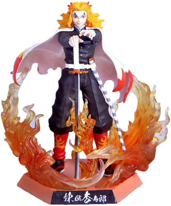 Demon Slayer Figure Rengoku Kyoujurou Version poupée modèle jouet GK ...