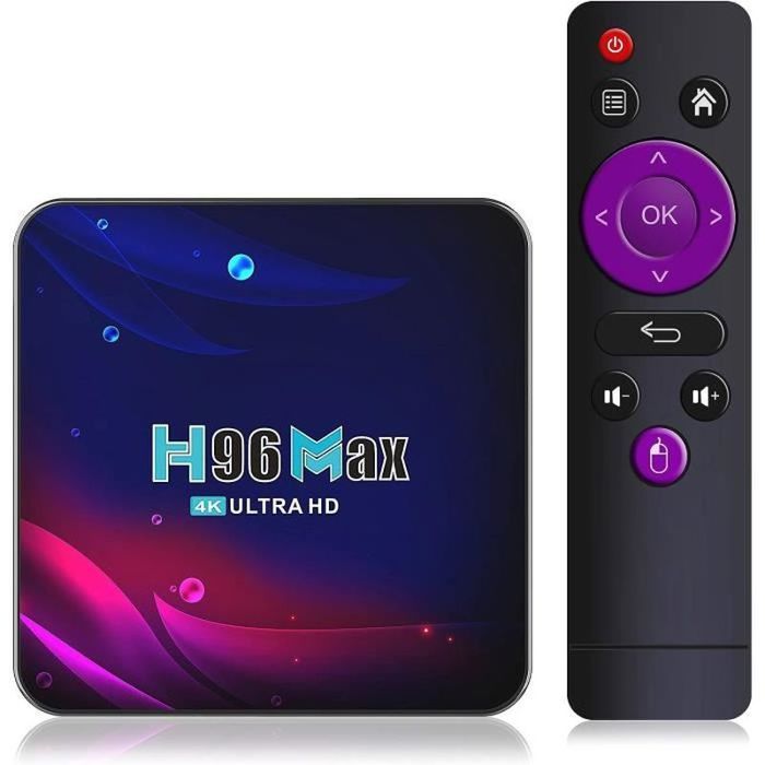 Boîte TV 4K 110 H96 - AUDBURN - 2GB-16GB - WiFi 24G5G - - Cdiscount TV ...