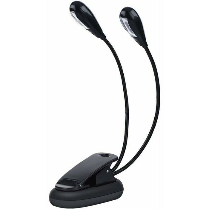 Lampe pupitre Musique, 6 LED / 8 LED Mini Lampe à Double tête Lampe ...