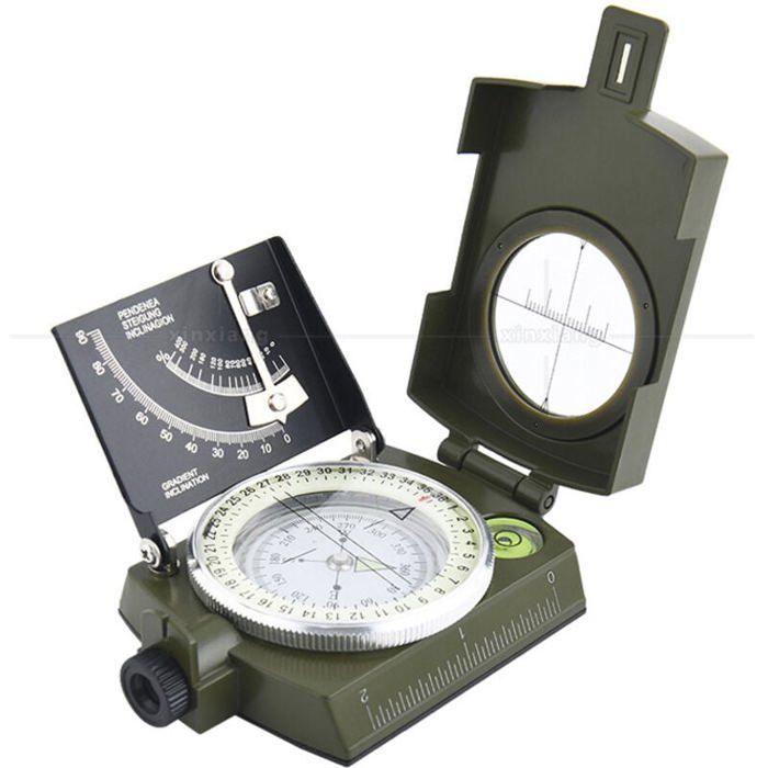 Boussole Militaire Professionnelle, Boussole Imperméable IP65 en Métal ...