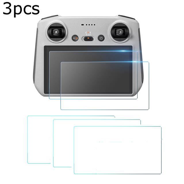 Transparent-3pcs-Film de protection en verre trempé HD pour DJI MINI 3 ...