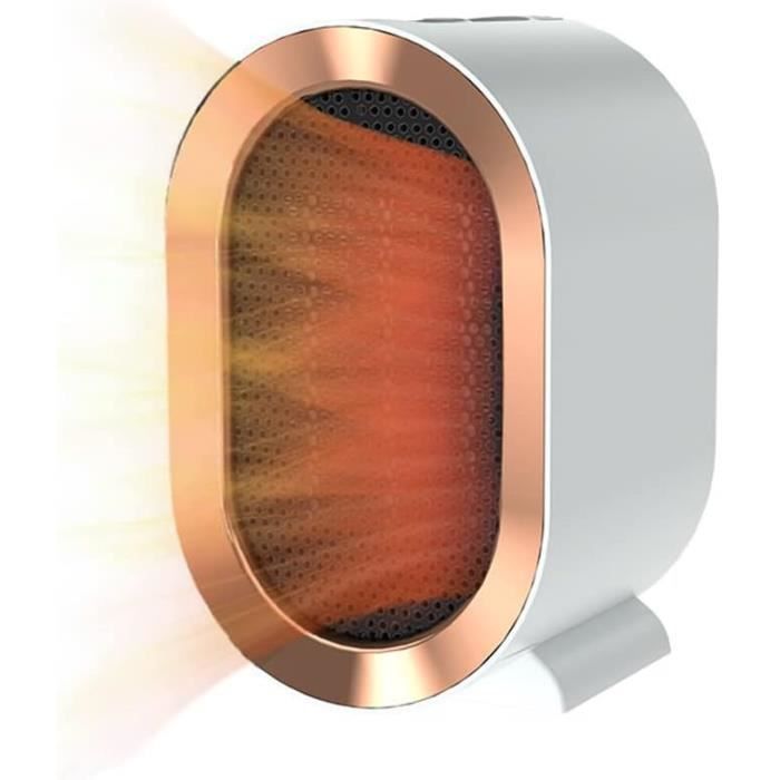 Radiateur Soufflant Portatif Compact En Céramique De 1200 W Avec 2 ...