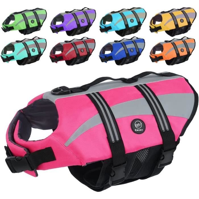 Gilet De Sauvetage Ripstop Pour Chien De Grande Taille, Maillot De Bain Pour Bateau, Natation ...