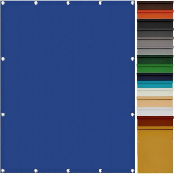 Toile Imperméable Rectangulaire 1.6 X 3 M Résistant Aux Uv Toile ...