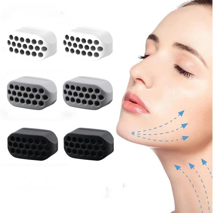 Exerciseur de la Mâchoire, 6 pièces Jaw Exerciser Muscler Muscler ...