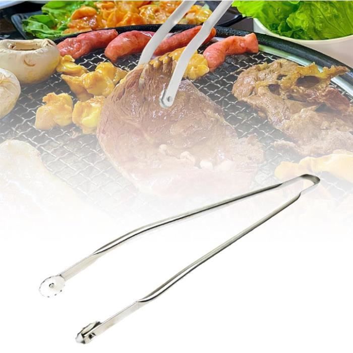 Pince à Saucisse BBQ,Pince Barbecue Longue Pinces à Retourner Les ...