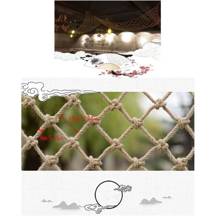 Filet de Protection Escalier pour Enfant Filet d'escalade Corde De ...