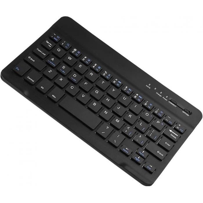 Clavier Sans Fil, Clavier Rechargeable Léger Sans Fil Ultra Mince ...