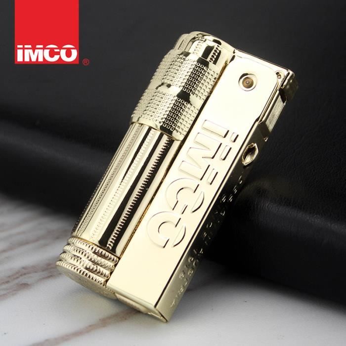 Imco – Briquet En Silex Pour Homme, Roue De Broyage Rétro, Essence, Huile De Cigarette, Gadget ...