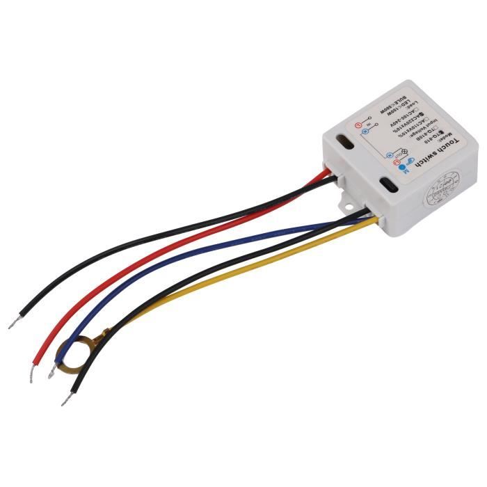 Lampe Touch Control Module AC220V On Off interrupteur pour la lumière ...
