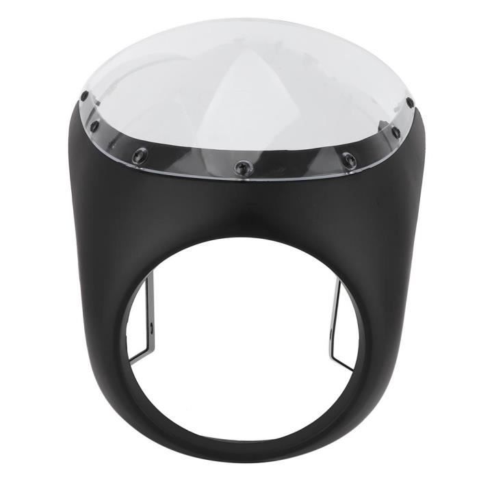 EJ.life Déflecteurs de vent Carénage de Phare 7 Pouces Déflecteur de ...