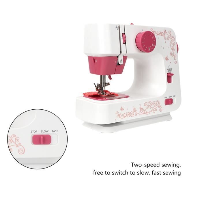 Machine à coudre domestique Mini machine à coudre électrique portable ...