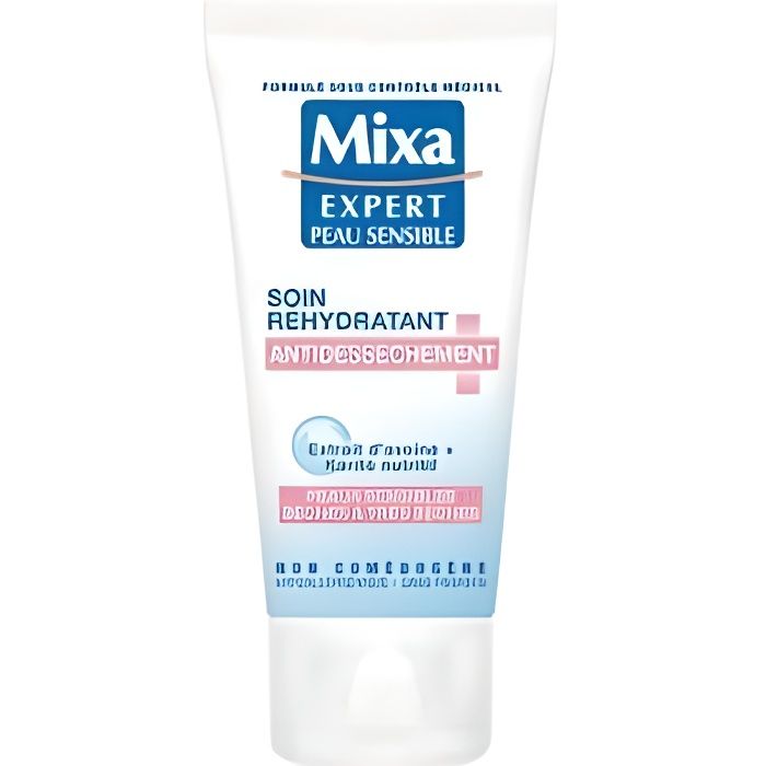 MIXA Visage Expert peaux sèches soin réhydratant - Cdiscount Au quotidien