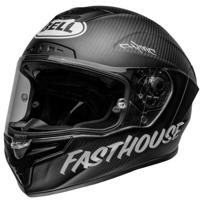 BELL Race Star Flex DLX Fasthouse sûreet Punk Casque (Black-S (55-56 ...