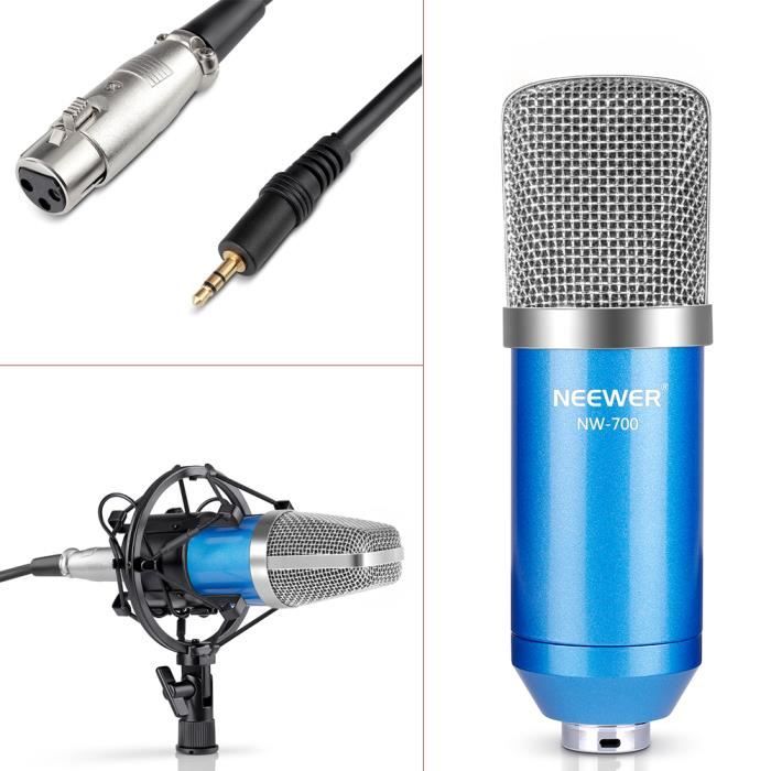 NEEWER® NW-700 Microphone Micro Condensateur Professional Studio Radio ...
