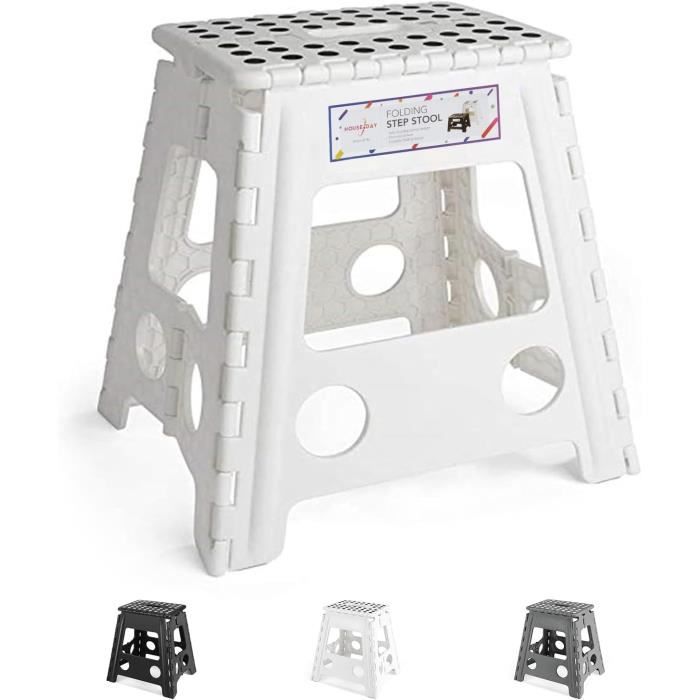 40Cm Tabouret Pliant - Marchepied Pliant Blanc Tabouret Pliant ...