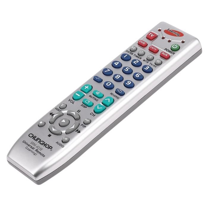 Chunghop Srm 403e Télécommande Universelle Smart Learning Télécommande