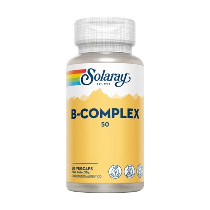 Solaray B-COMPLEX 50 CAPSULES - Cdiscount Santé - Mieux vivre
