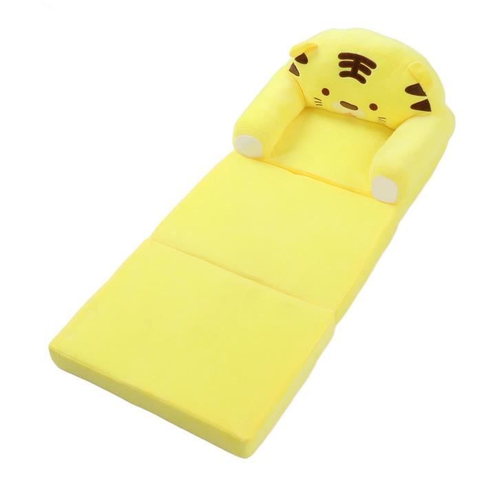 TMISHION Fauteuil de dossier de canapé pliable pour enfants en peluche ...