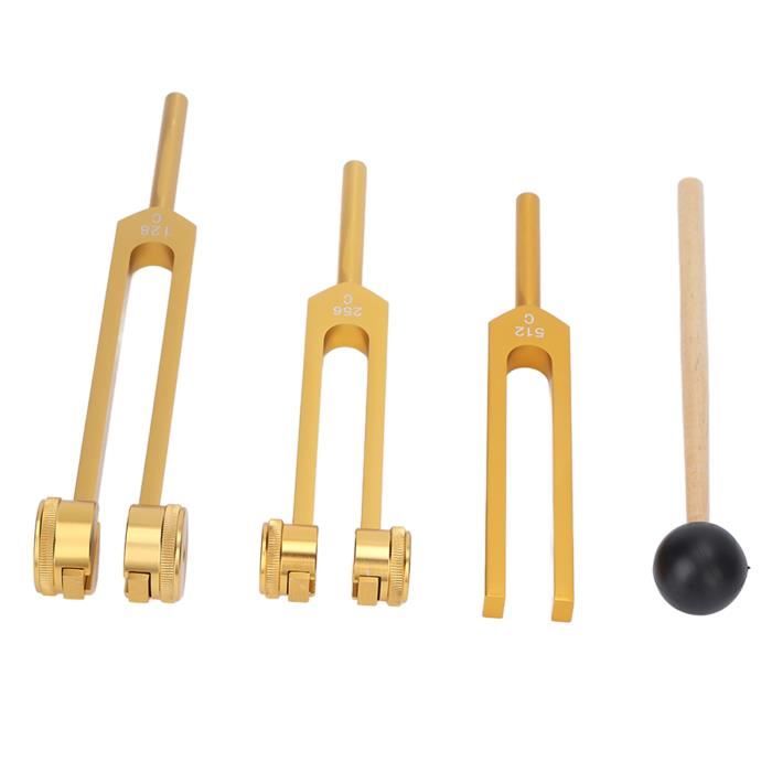 Vvikizy Ensemble de diapasons d'accordage en alliage d'aluminium 128 ...