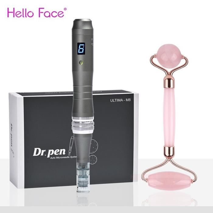 Stylo EU et roller - Stylo Dr pen Ultima M8 sans fil Hello Face, avec ...