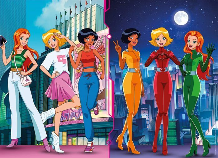 Puzzle Amies Totally Spies 60 pcs - Nathan - Puzzle pour enfant ...