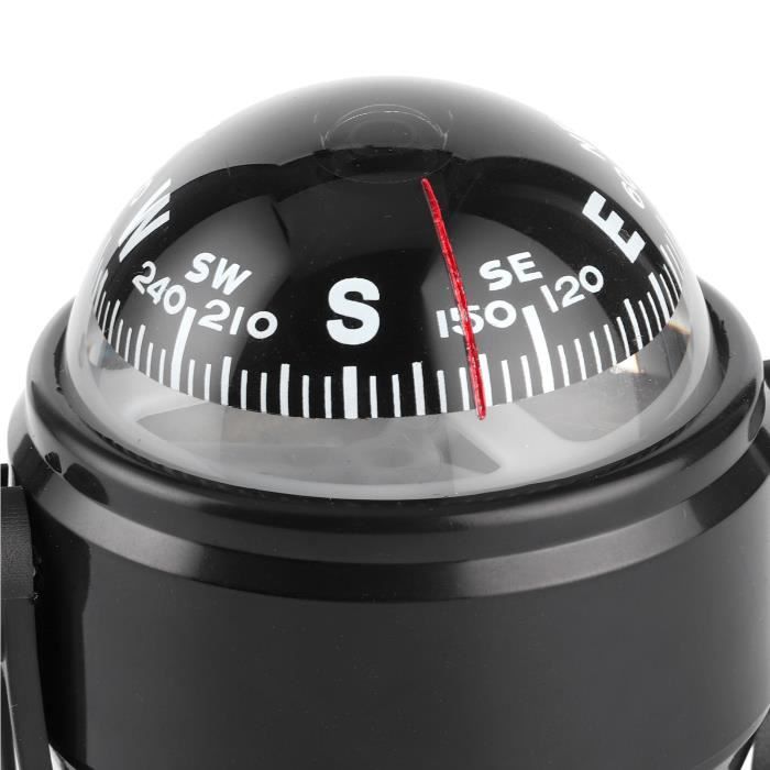 Boussole LED Boussole marine de mer, boussole de bateau de haute ...