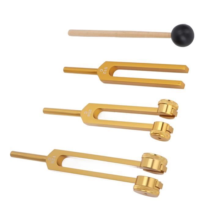 Vvikizy Ensemble de diapasons d'accordage en alliage d'aluminium 128 ...