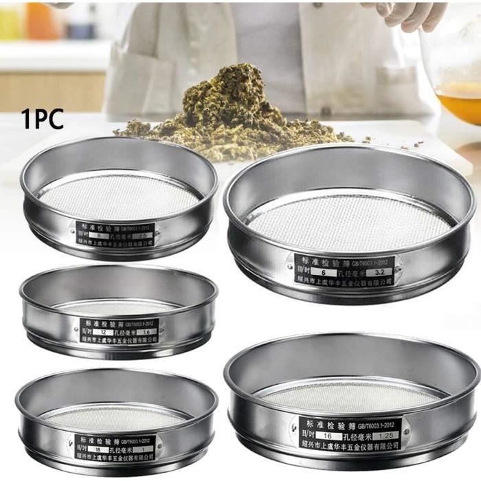 Tamis de sol, tamis de jardinage, tamis en maille en acier inoxydable ...